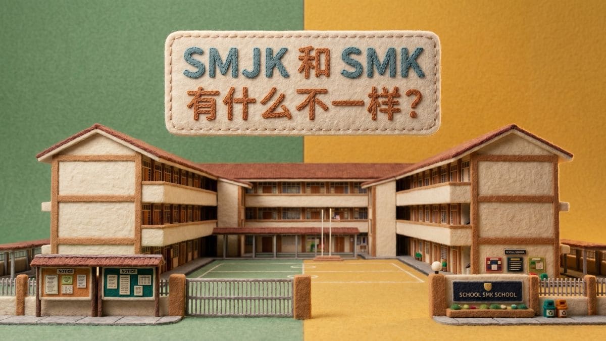 不是每间政府中学都一样：SMJK和SMK的差别