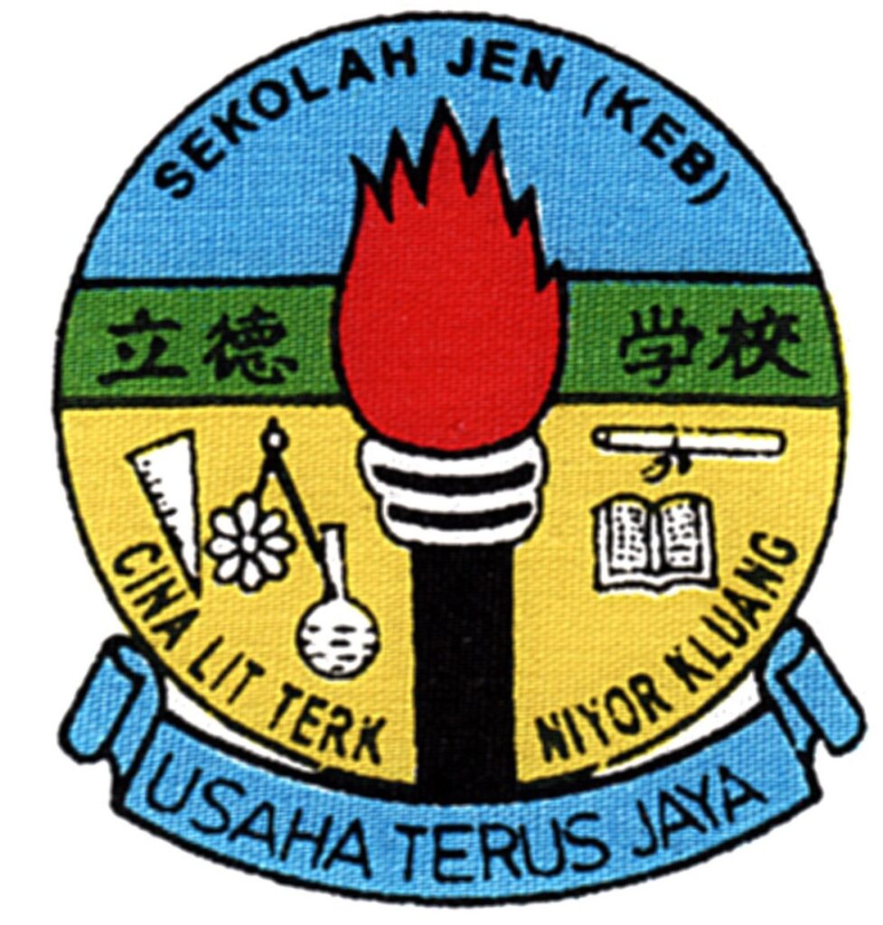 SJKC Lit Terk, Kluang, Johor 校徽
